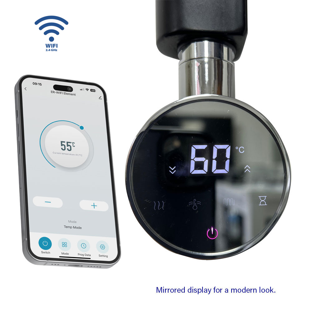 ER WIFI Chrome Thermostatic Heating Element | 150w - 900w