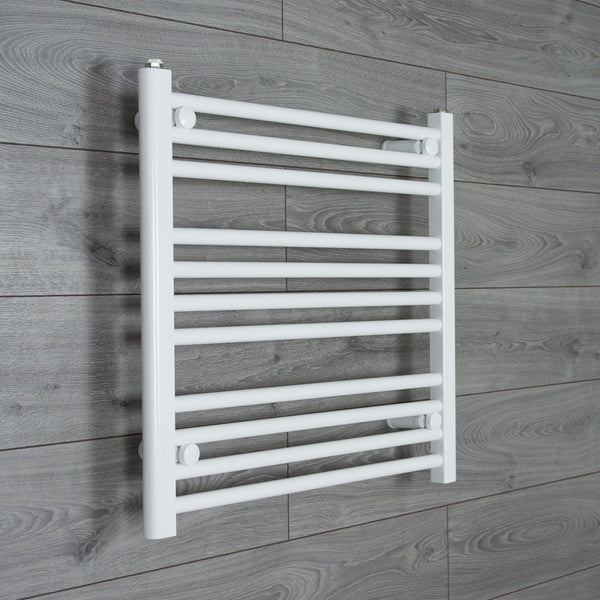 600x700mm Heated Towel Radiator Flat White Central Heating